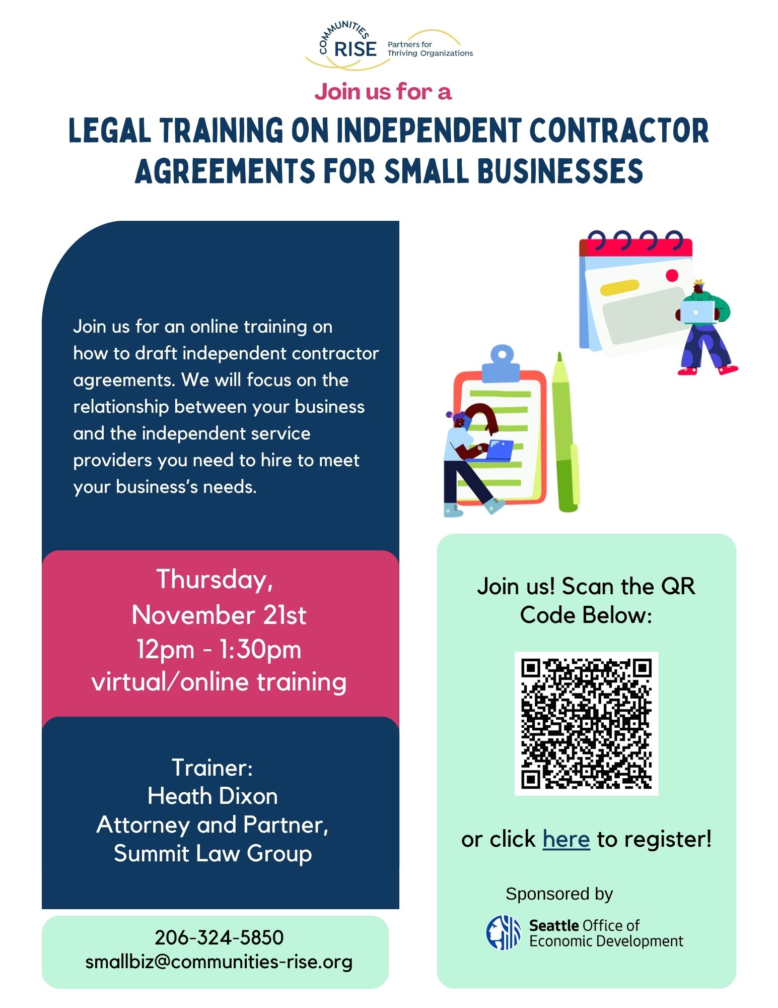 Independent Contractor Agreement Training – Native Business Center